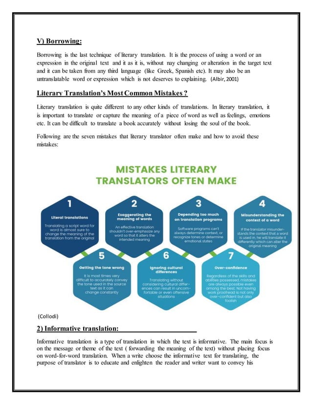 Forms of translation | PDF