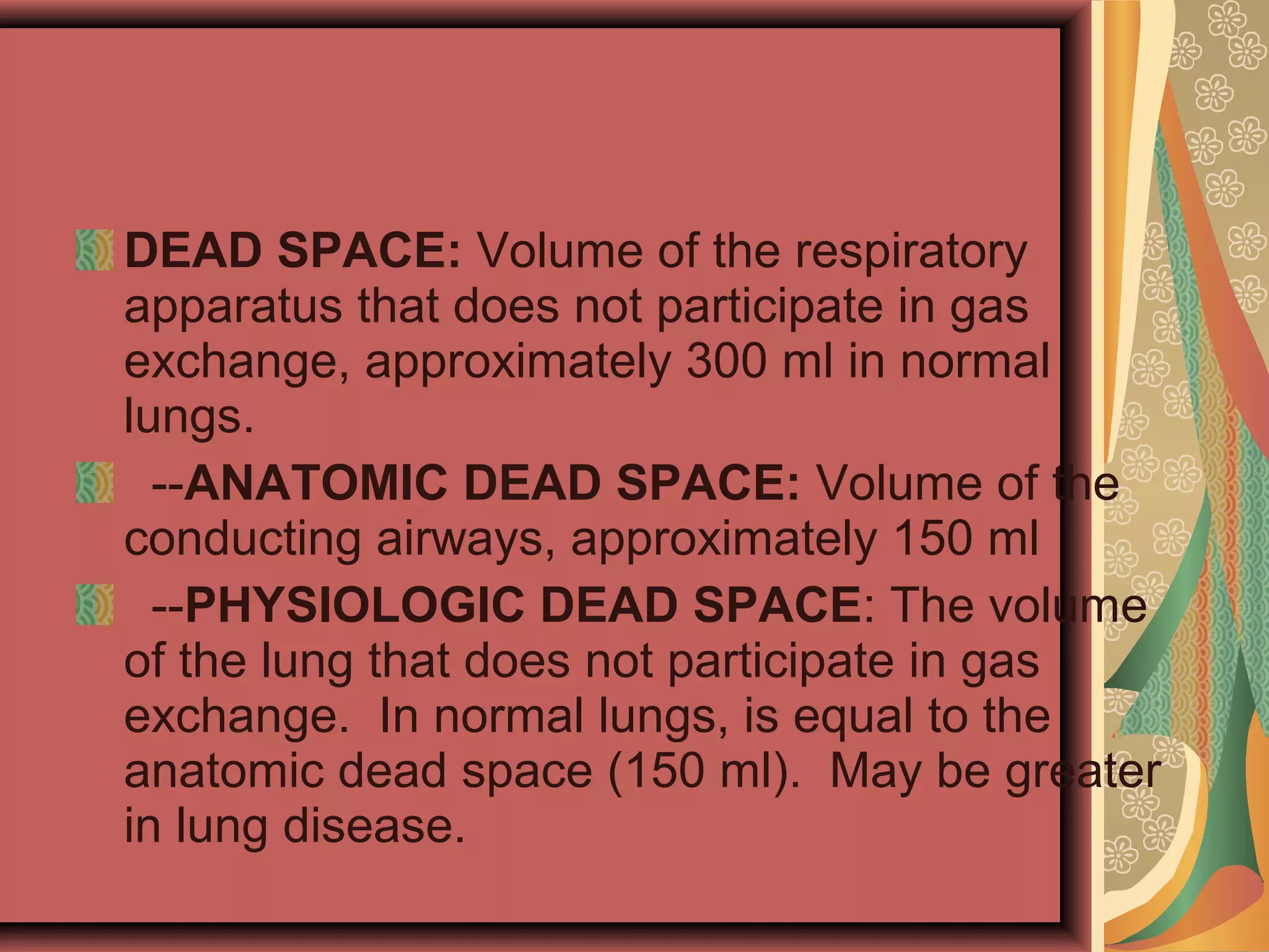 Repiratory anatomy and physiology | PPT