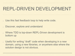 REPL-driven development with pry | PPT