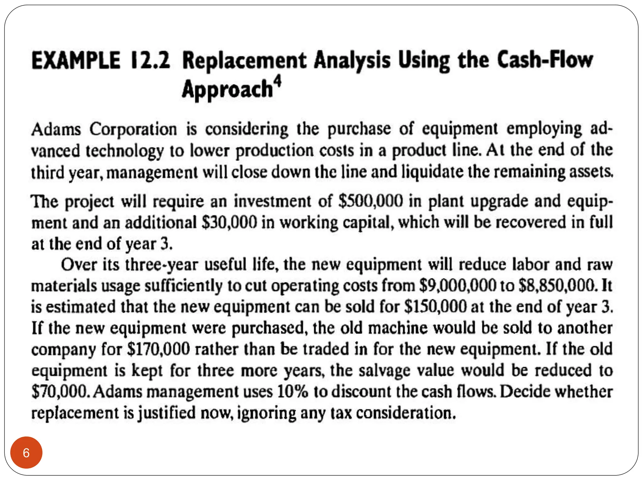 REPLACEMENT DECISIONS.ppt