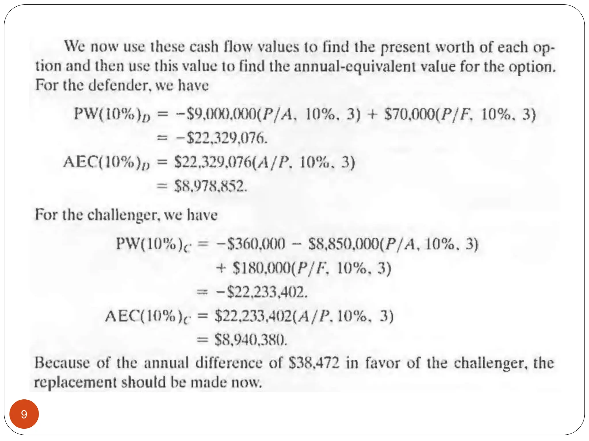 REPLACEMENT DECISIONS.ppt