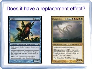 Replacement effects | PPT