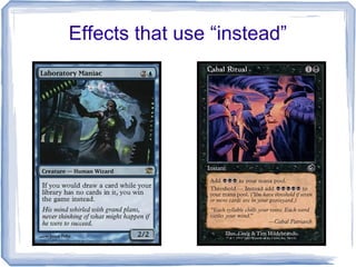 Replacement effects | PPT