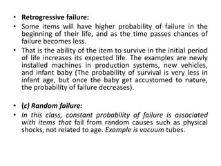 Replacement models in plant and operations | PPTX