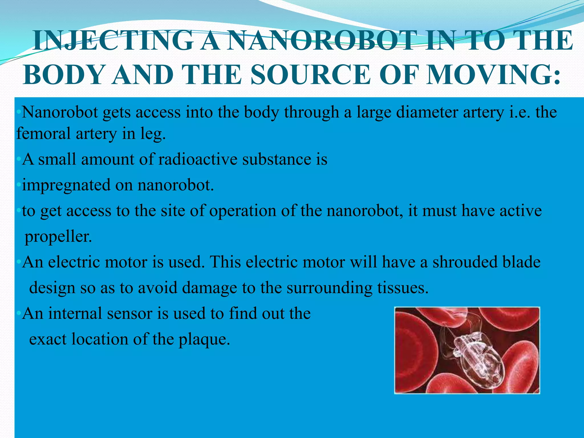 Replacement of bypass surgery by nanorobots 10 | PPTX | Heart and Cardiovascular Diseases ...