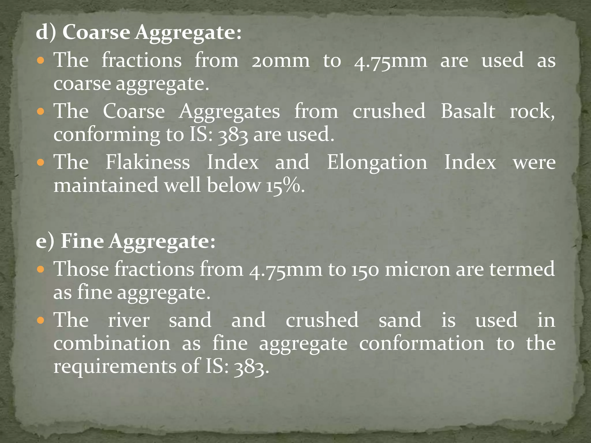 Replacement of cement with pozzolanic materials | PPTX