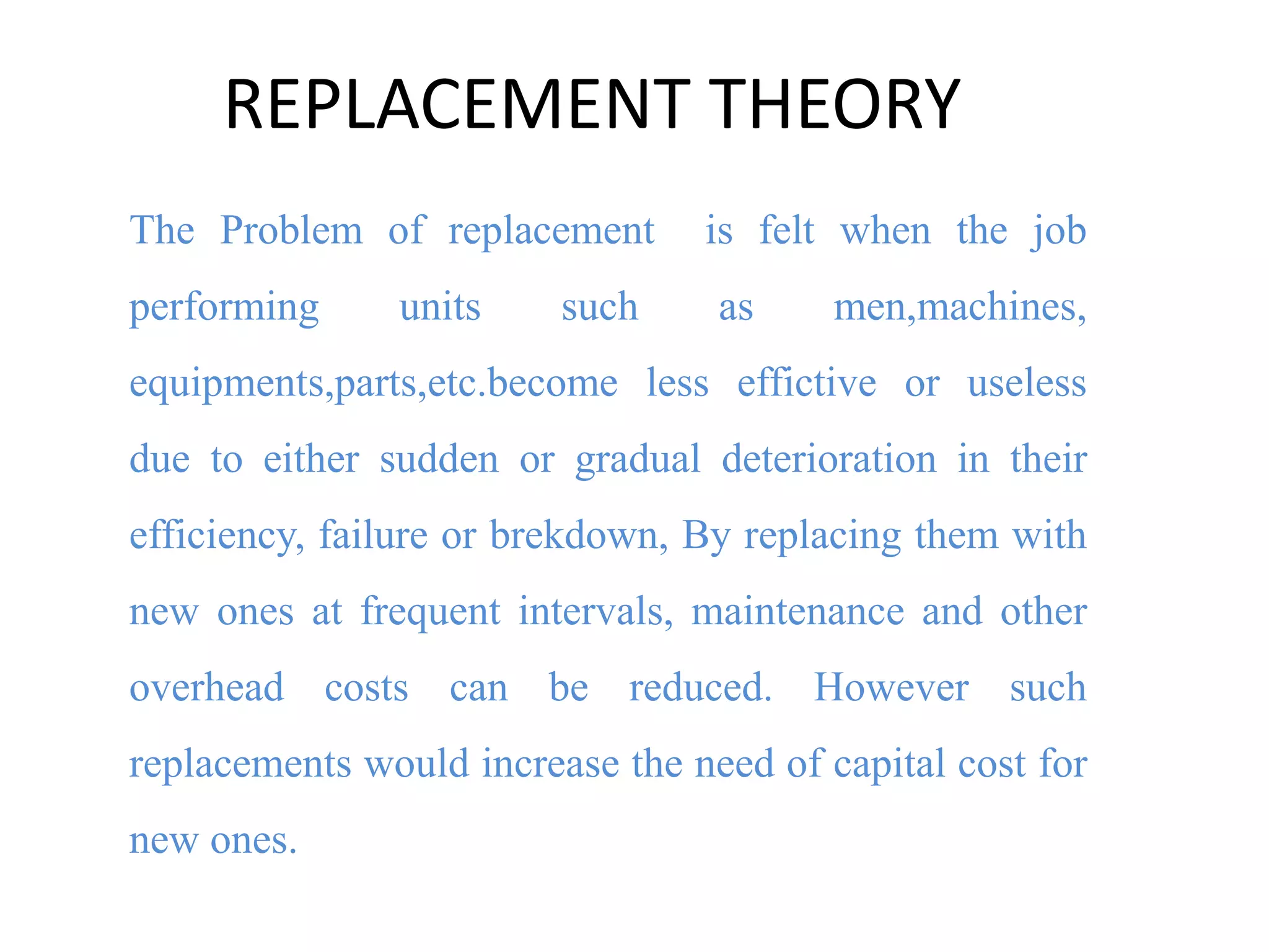 Replacement theory | PPTX