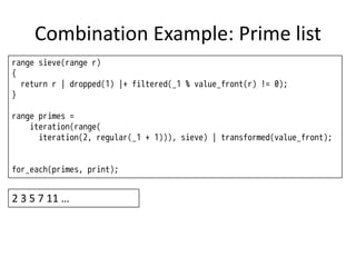 Replace OutputIterator and Extend Range | PPT