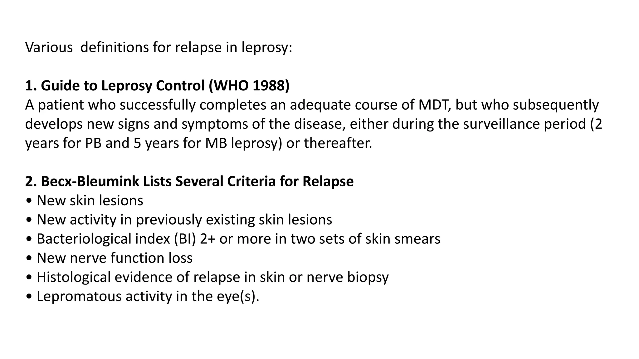 Replace, Resistance, Reinfection, Reactivation in Leprosy | PPTX