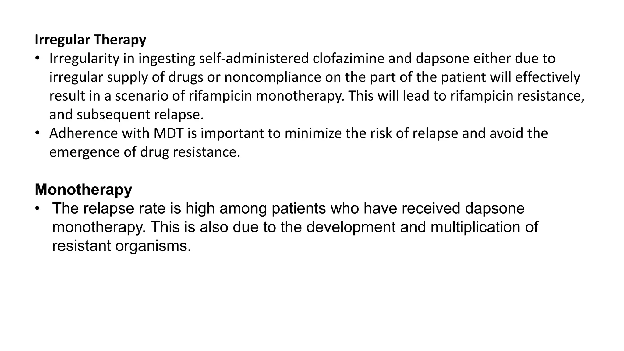 Replace, Resistance, Reinfection, Reactivation in Leprosy | PPTX