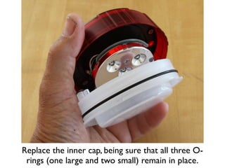 Replacing the Batter in Your LightCap 300 | PDF