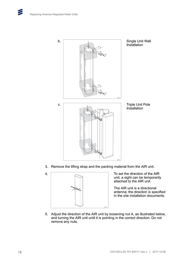 Replacing antenna integrated radio units air32 | PDF | Consumer ...