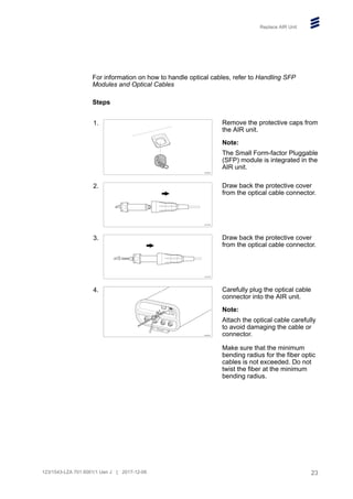 Replacing antenna integrated radio units air32 | PDF