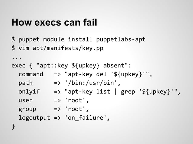 Replacing "exec" with a type and provider: Return manifests to a ...