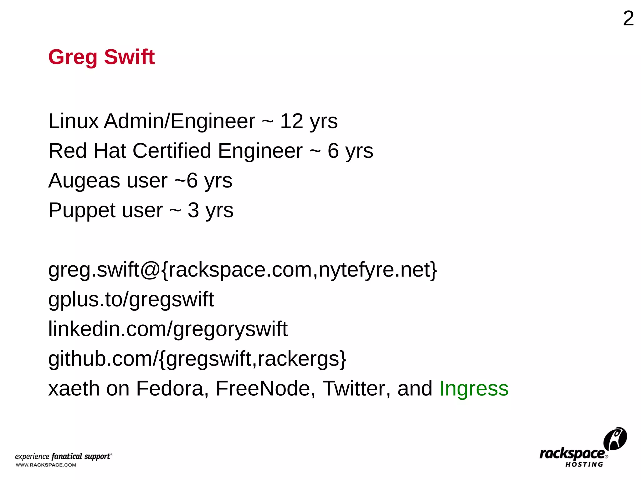 Replacing Simple Puppet Modules with Providers | PPT