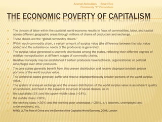 Replacing World Capitalism | PPT