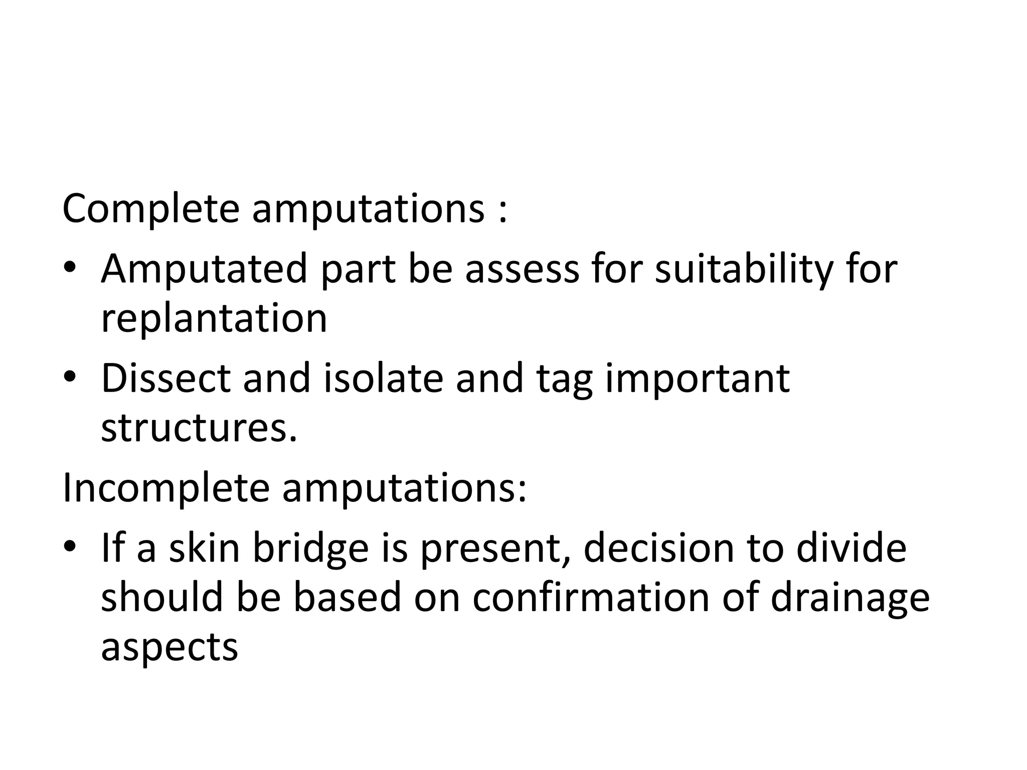 Replantation of the hand and Upper extremity | PPT