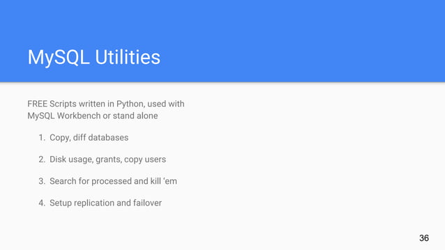 MySQL Replication Overview -- PHPTek 2016 | PPT