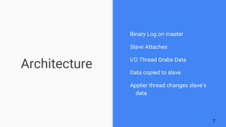 MySQL Replication Overview -- PHPTek 2016 | PPT