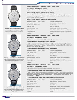 Replica a-lange-sohne-watch | PDF