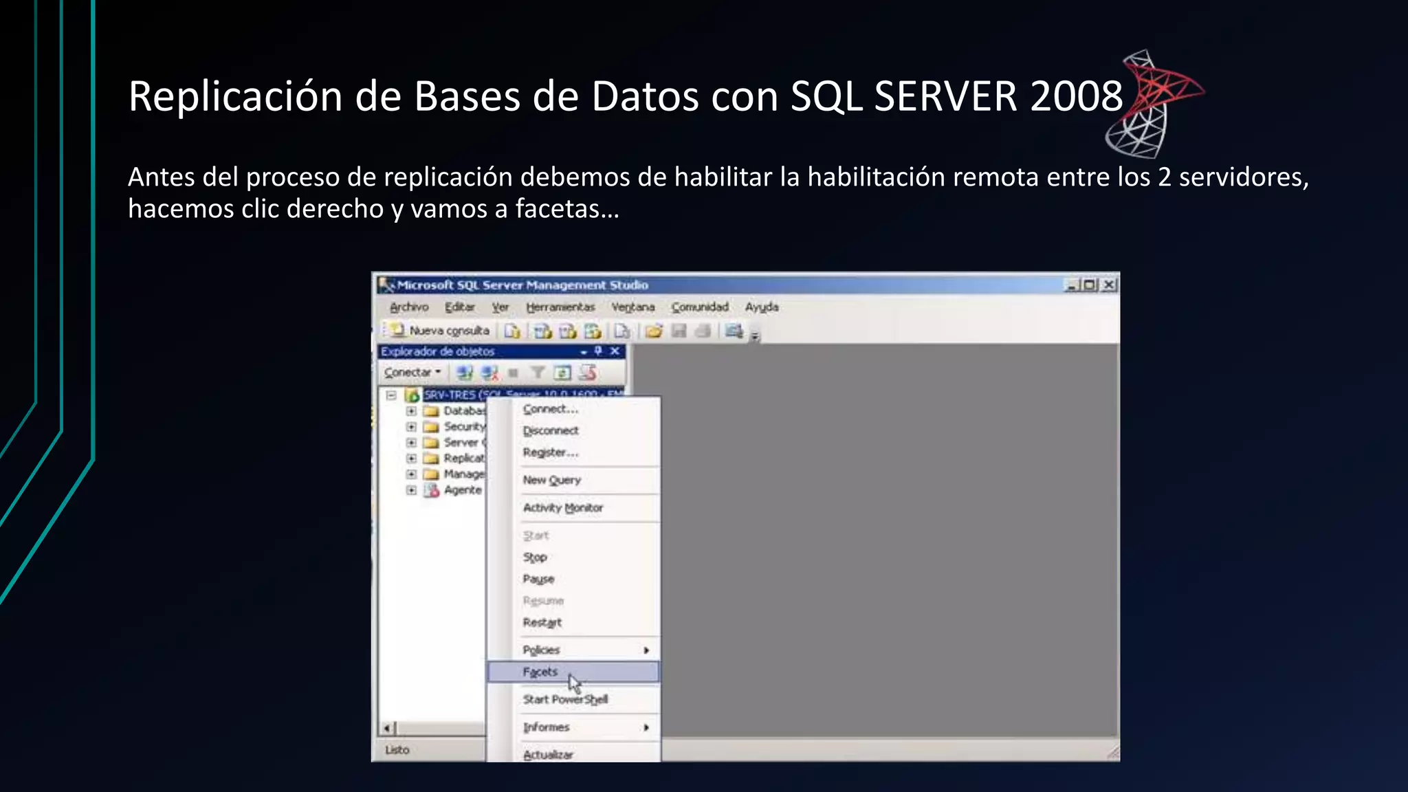 Replicación de Bases de Datos con SQL Server 2008 | PPT