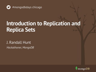 Replication MongoDB Days 2013 | PPT
