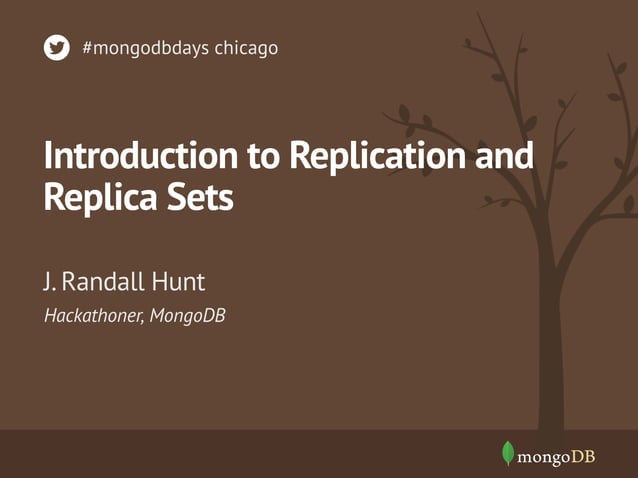 Replication MongoDB Days 2013 | PPT