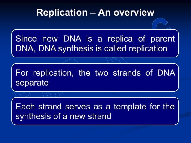 Replication | PPTX | Chemistry | Science