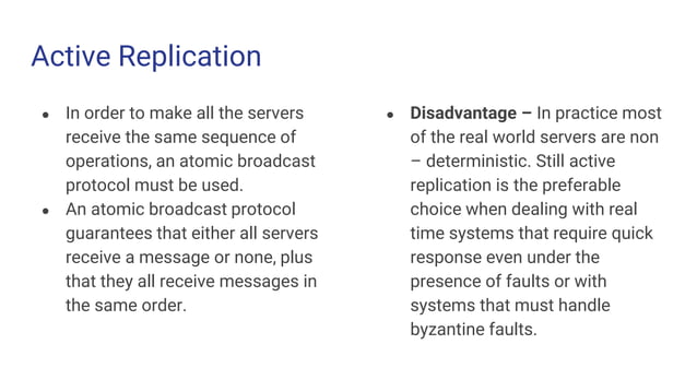 Replication In Distributed Systems Ppt 2546