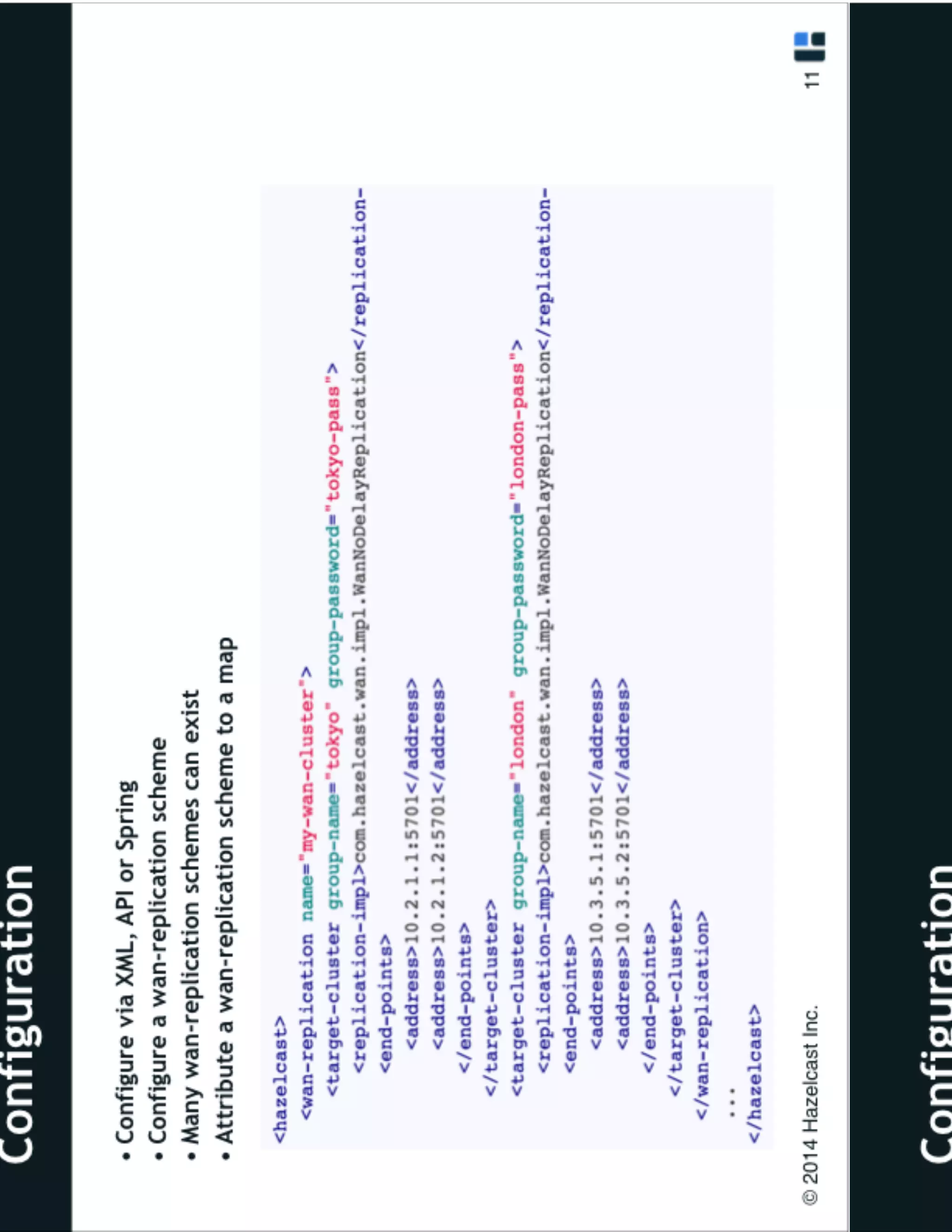 WAN Replication: Hazelcast Enterprise Lightning Talk | PPT