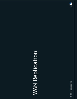 WAN Replication: Hazelcast Enterprise Lightning Talk | PPT