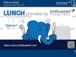 PGConf APAC 2018: PostgreSQL 10 - Replication goes Logical | PPT