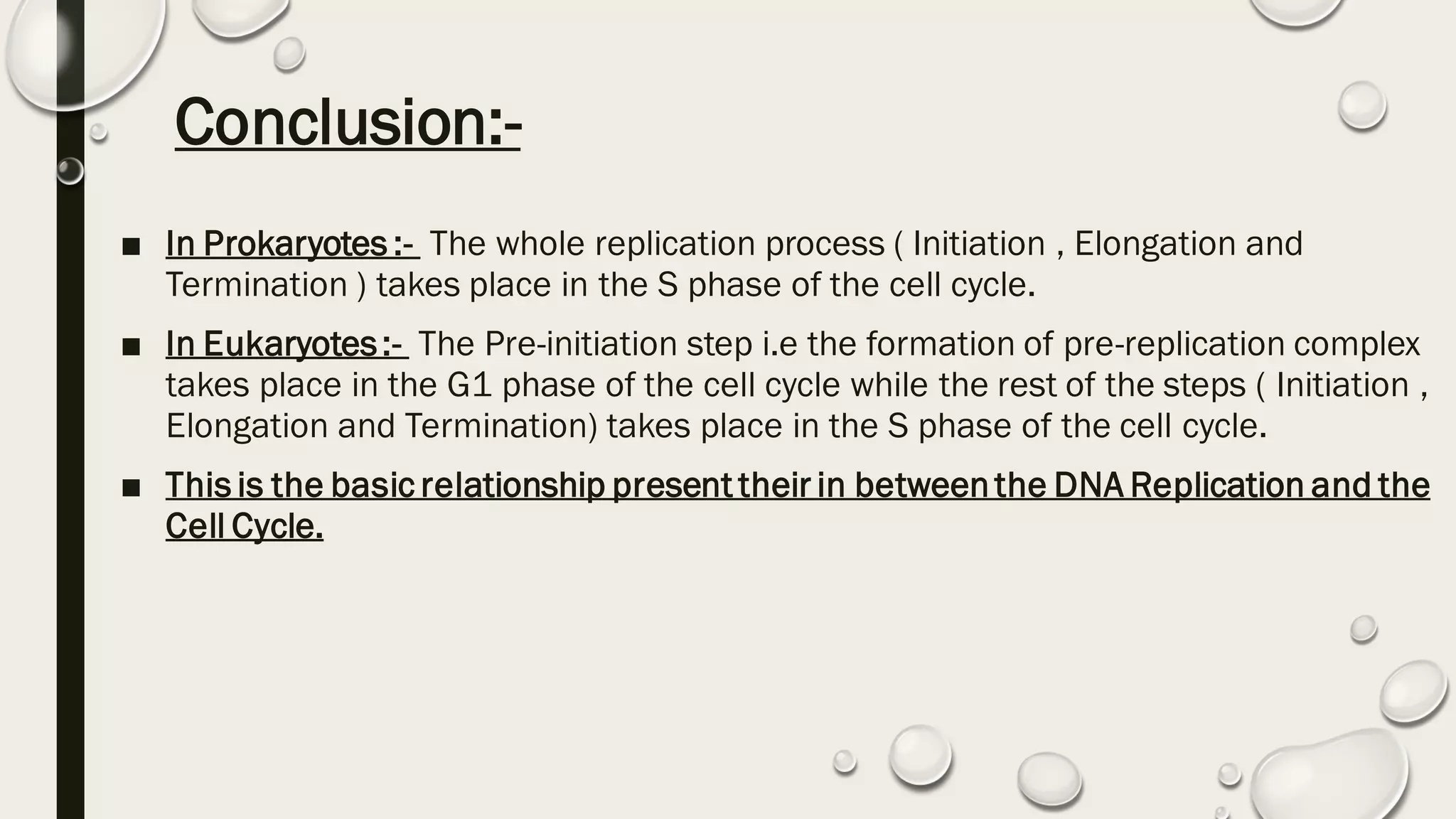 replication and cell cycle | PDF