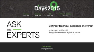 MongoDB Days Silicon Valley: Distributed Consensus in MongoDB's Replication System | PPT