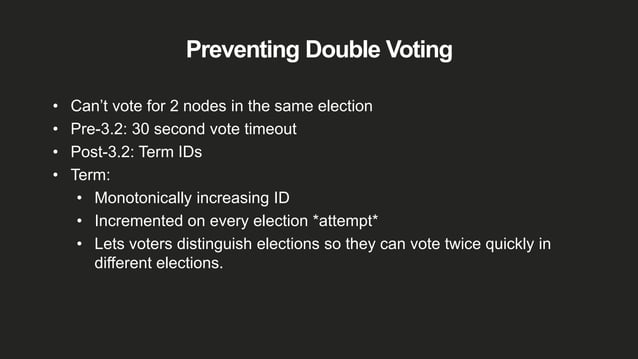 Distributed Consensus in MongoDB's Replication System | PPT | Free Download