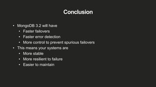 Distributed Consensus in MongoDB's Replication System | PPT | Free Download