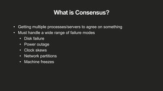 Distributed Consensus in MongoDB's Replication System | PPT | Free Download