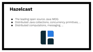 Replication Distilled: Hazelcast Deep Dive @ In-Memory Computing Summit San Francisco 2018 | PPT