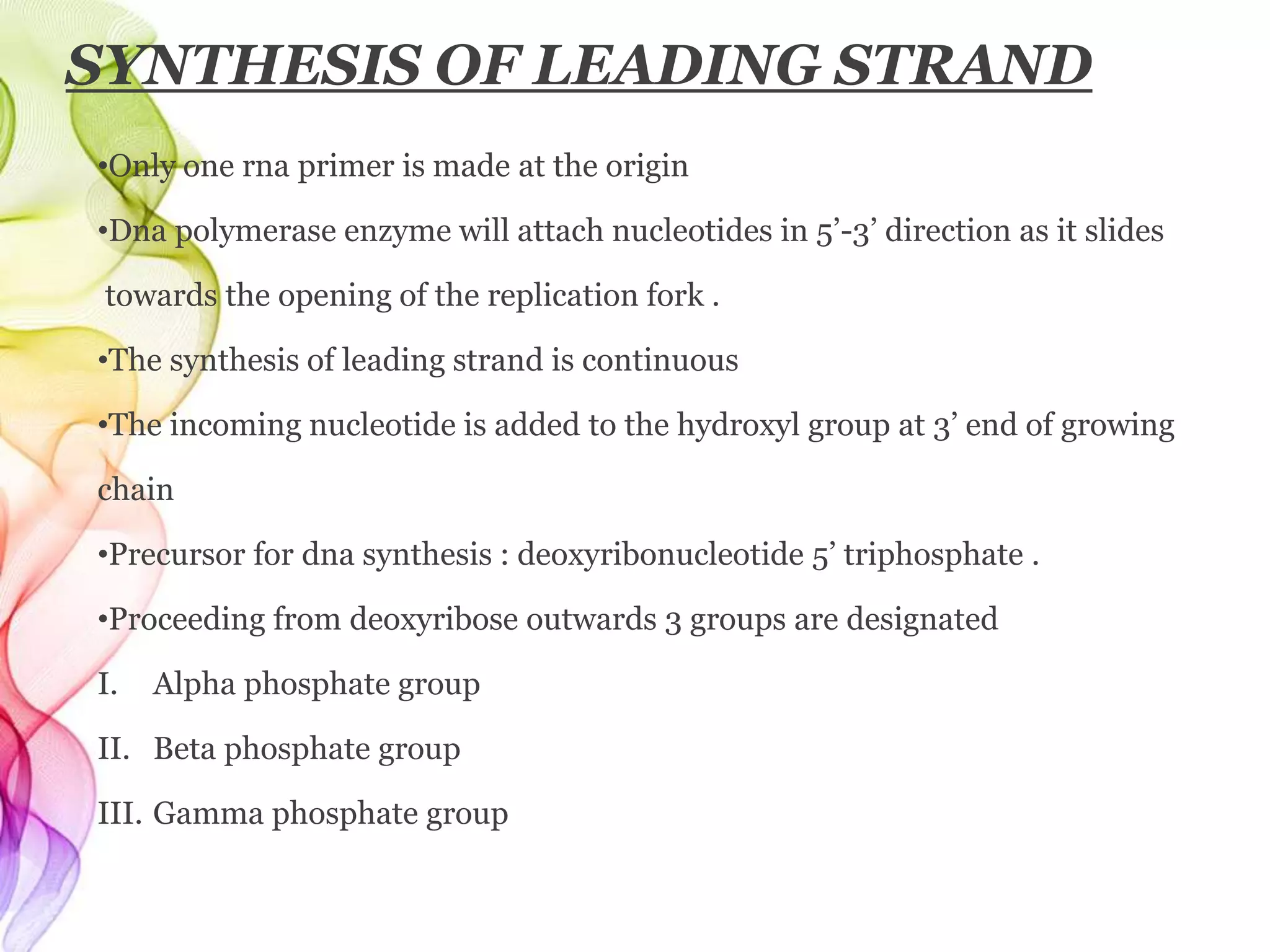 Replication fork final | PPTX