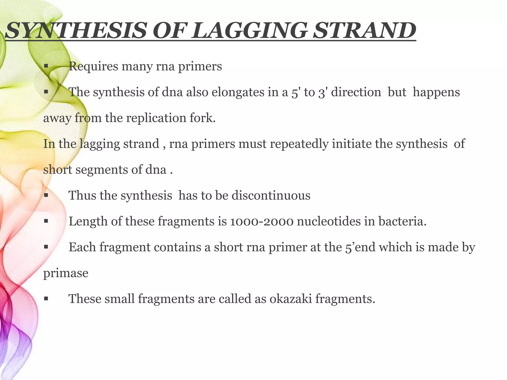 Replication fork final | PPTX