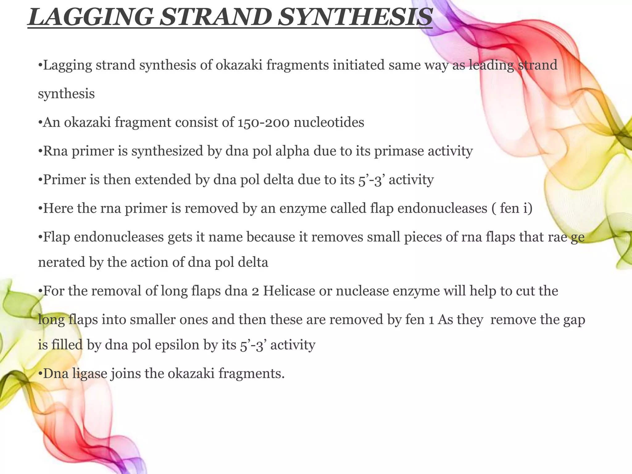 Replication fork final | PPTX