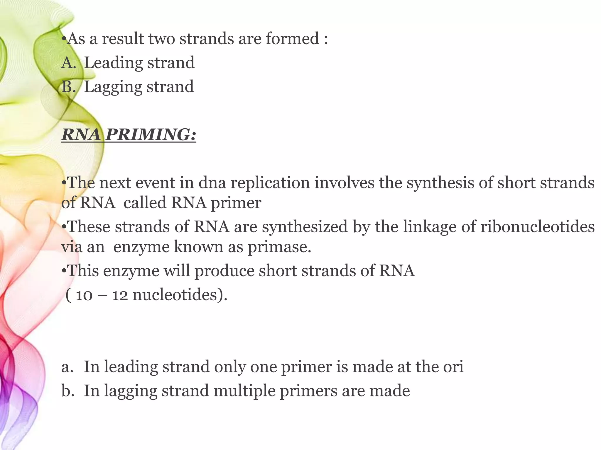 Replication fork final | PPTX