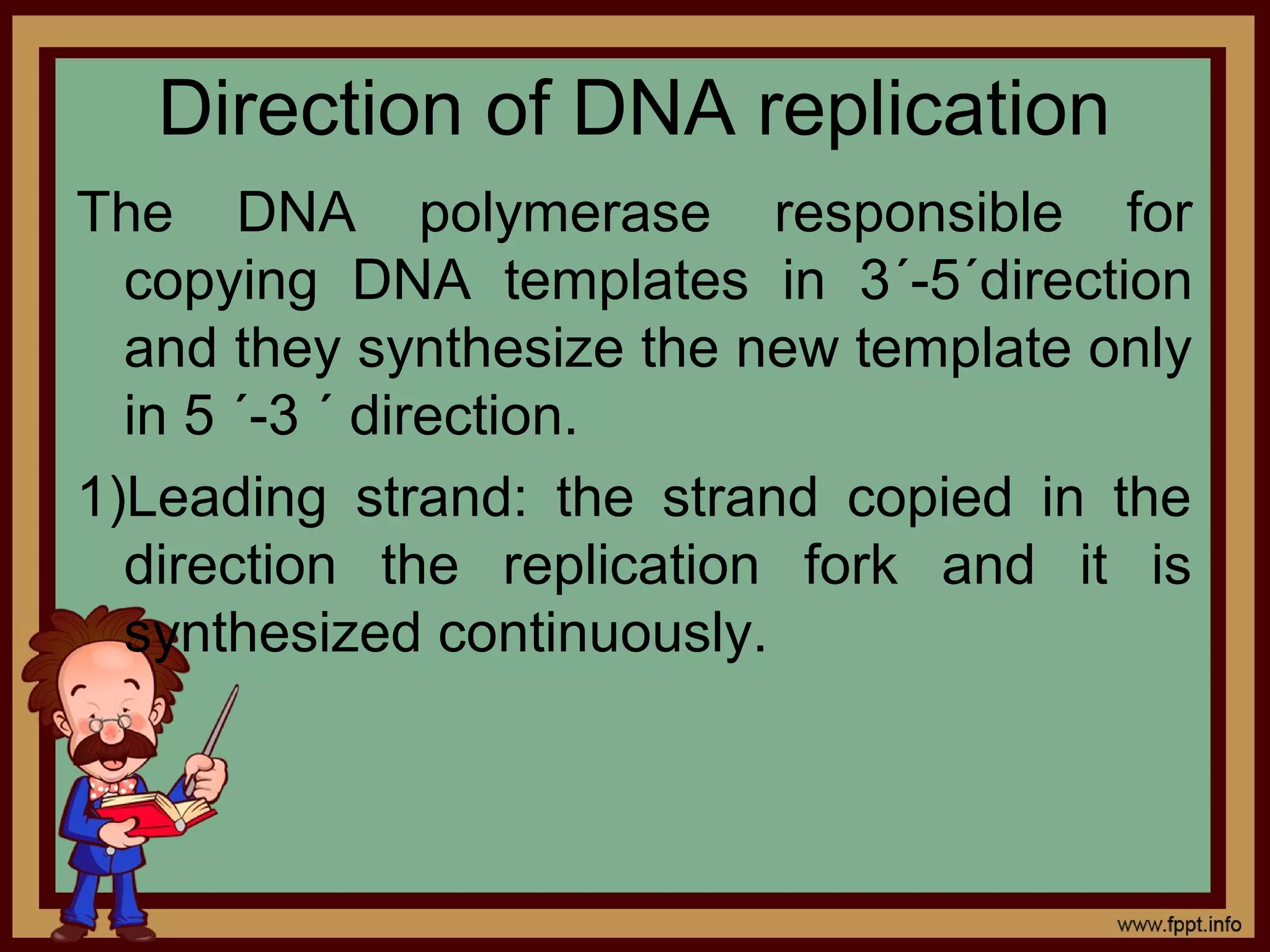 Replication of DNA | PPT