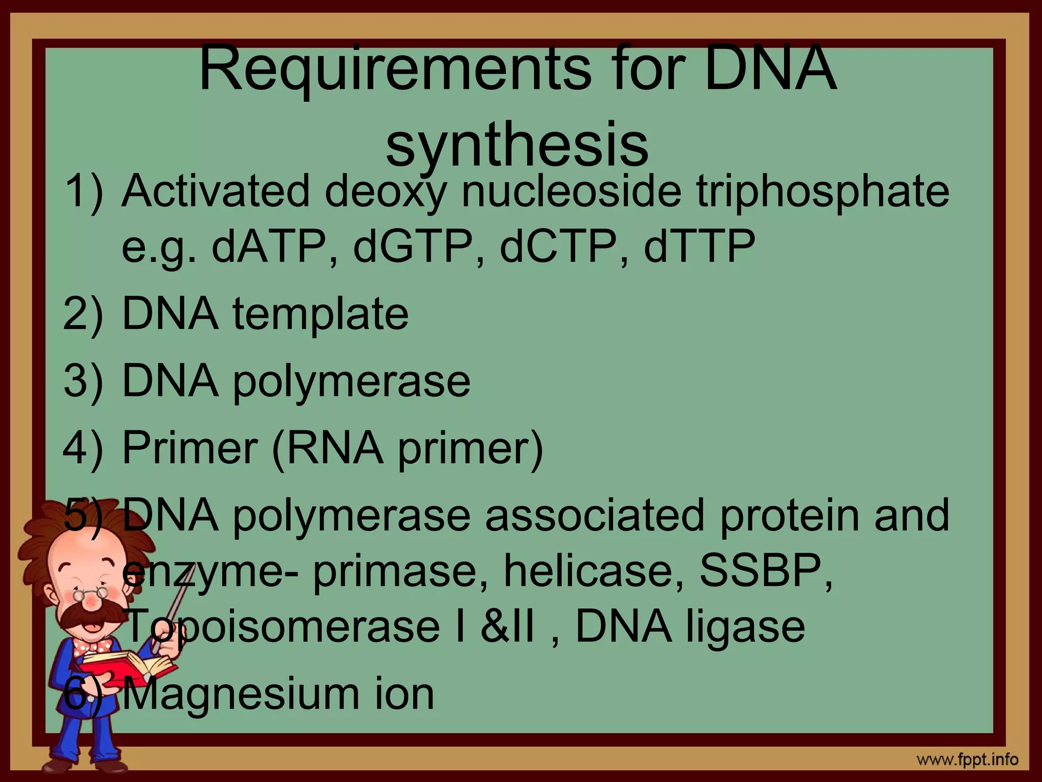Replication of DNA | PPT