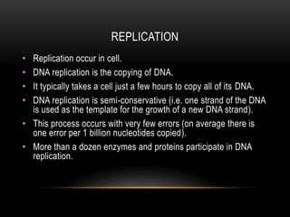 REPLICATION VS POLYMERASE CHAIN REACTION | PPTX