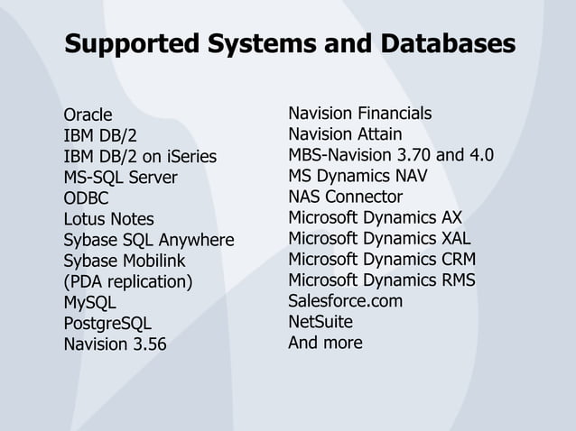 Replicator 4 22 - Technical presentation | PPT | Databases | Computer Software and Applications