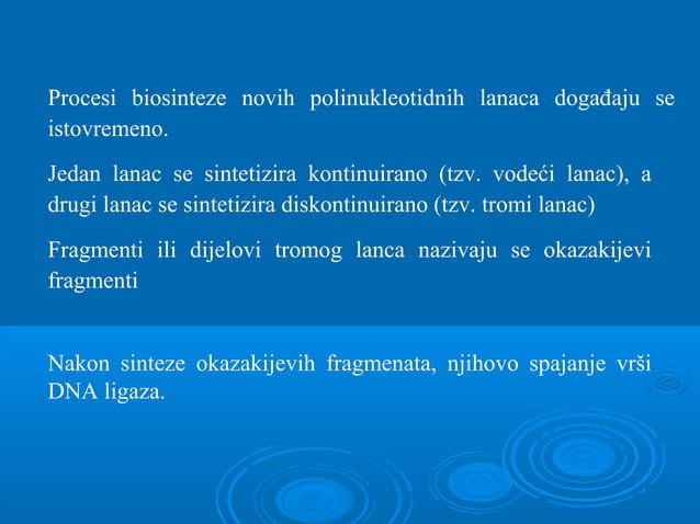 Replikacija DNA | PPT