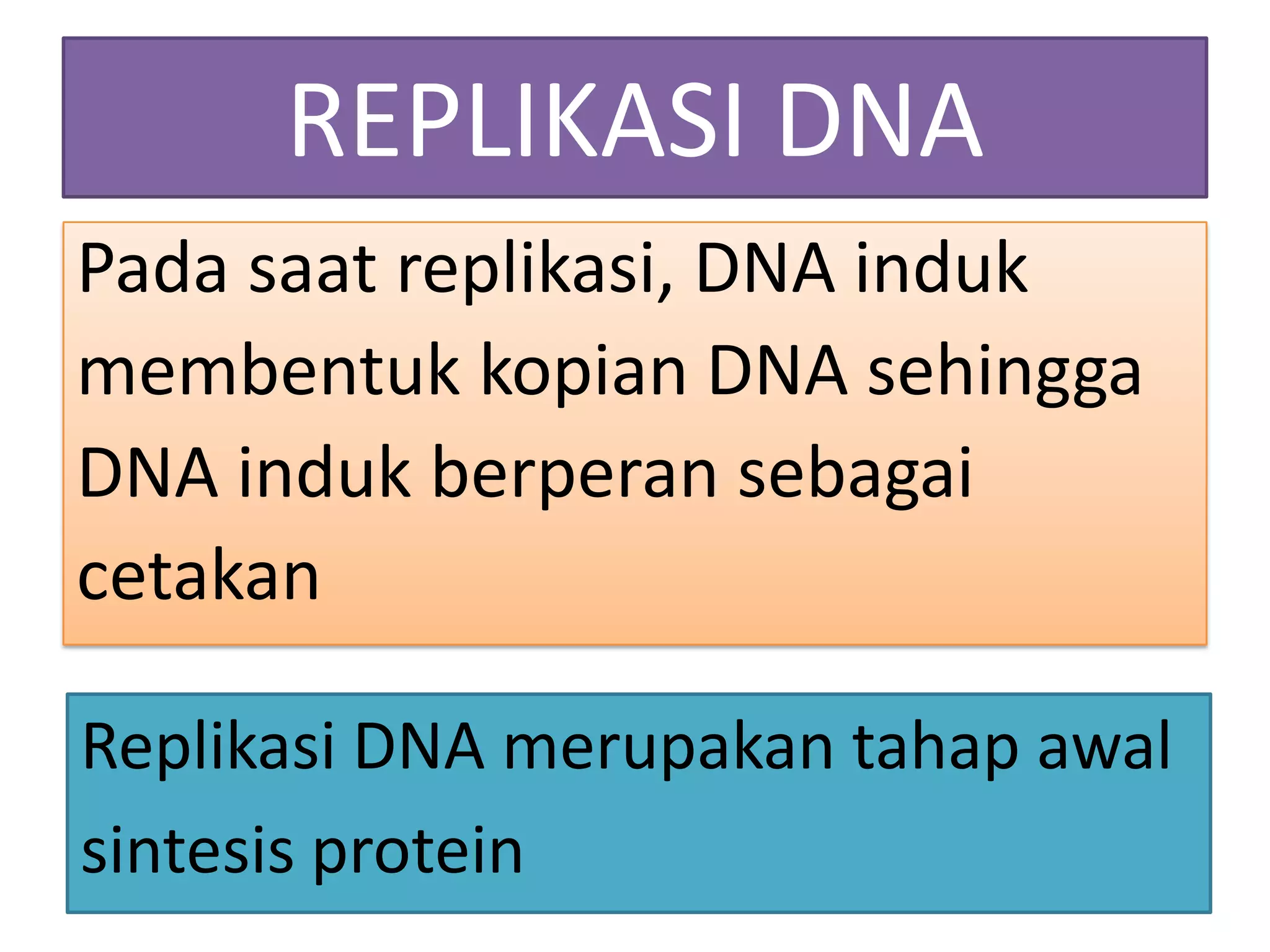 Replikasi dna | PPTX