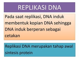 Replikasi dna | PPTX