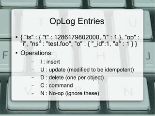 Repl internals | PPT | Databases | Computer Software and Applications